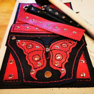 Butterfly Charm DIY Leather Pattern PDF - Etsy