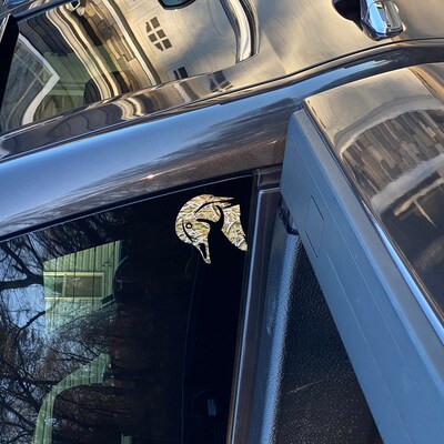 Mallard or Wood Duck With Snapback Backwards Hat Decal/sticker ANY Size ...