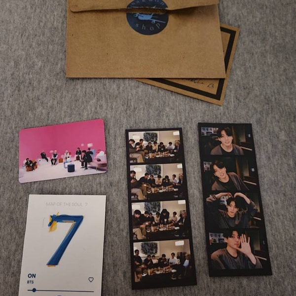 BTS VLIVE Photo Strips - Etsy