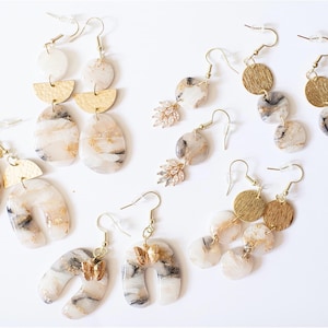 10PCS Clear Epoxy Resin Rectangle Pendant Resin Pendant - Etsy