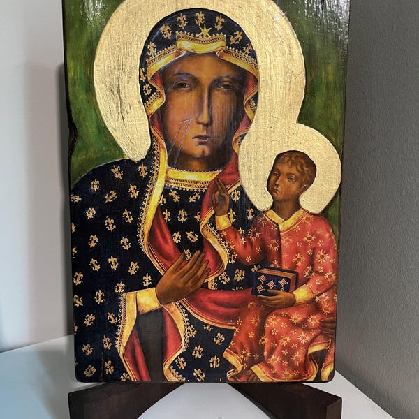 Saint Kassiani the Hymnographer LARGE 19x26cm-7.48x10.24in Byzantine ...