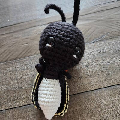 PATTERN: Flicker the Firefly Crochet Firefly Pattern Amigurumi ...