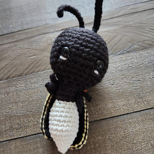PATTERN: Flicker the Firefly Crochet Firefly Pattern Amigurumi ...