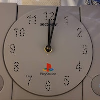 Playstation 1 Classic Console Clock Gamer Room Decor Playstation Retro ...
