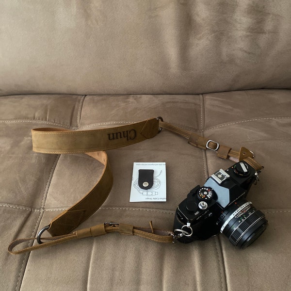 Personalized Leather Camera Strap, Custom Camera Strap, Gifts for ...