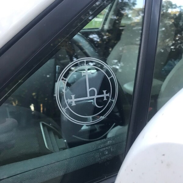 Lilith Sigil Vinyl CAR DECAL Occult, Wiccan Witch, Goddess Symbol - Etsy