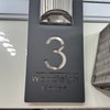 K Smart Sign Modern House Signs Plaque Door Number Street Glass Effect ...