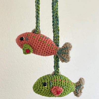 PATTERN: Ripple the Rainbow Trout Pattern Amigurumi Rainbow Trout ...