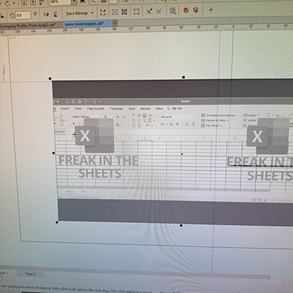 Freak in the Sheets Excel SVG and PNG Template - Digital Download Only ...