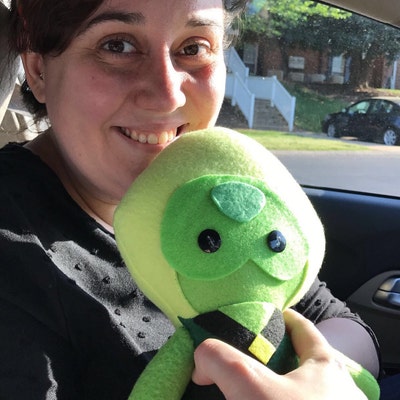 Peridot Steven Universe Crystal Gem Fleece Plush Doll - Etsy