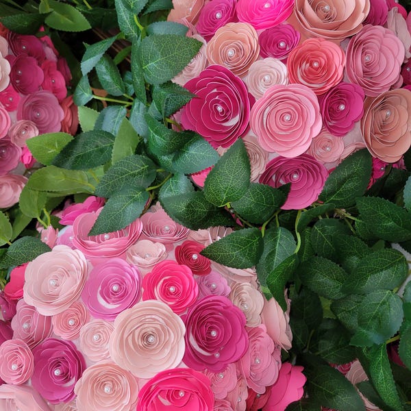 Ombré Rolled or Unrolled Paper Flowers - Etsy