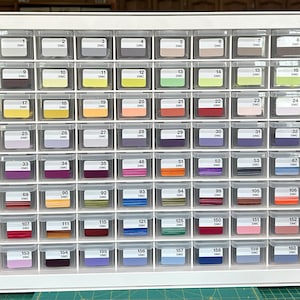 Foam Inserts for Wide IKEA Alex 6 Drawer Unit Storage for Bobbins - Etsy