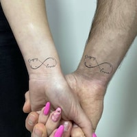 Infinity Symbol Custom Design | Personalized Tattoo Design | Instant ...