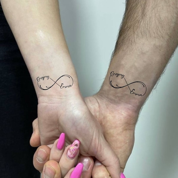 Infinity Symbol Custom Design | Personalized Tattoo Design | Instant ...