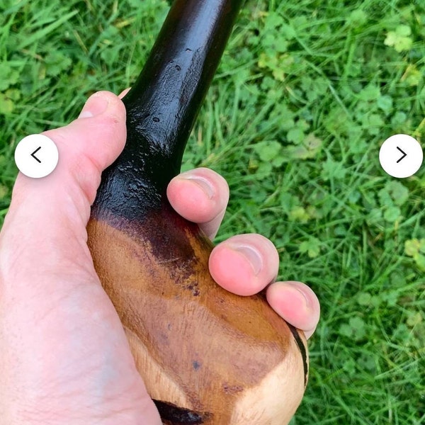 Irish Blackthorn Walking Stick | Cane Irish | Wood Hiking Cane ...