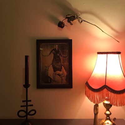 Hand Aged Print of a Black Magic Goat Headed Wizard A4 Size - Etsy