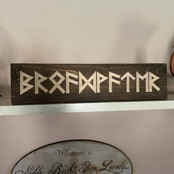 Your Name in Viking Runes! Custom Norse Name Sign. Personalized Nordic ...