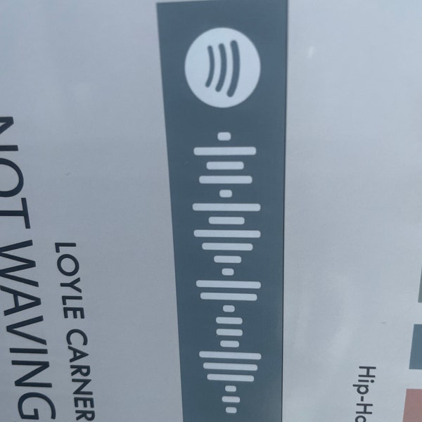 Loyle Carner Not Waving Still Drowning Custom Album Poster Hip Hop Wall ...