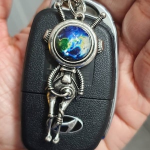 Solar System Keychain Space Keychain Big Keychain Rainbow - Etsy