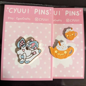 Shroom Sprout Pet Hard Enamel Pins - Etsy