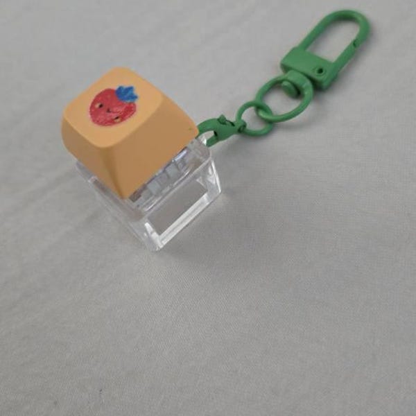 Keycap Keyboard Clicky Fidget Stimming Kawaii Cute Keychain - Etsy
