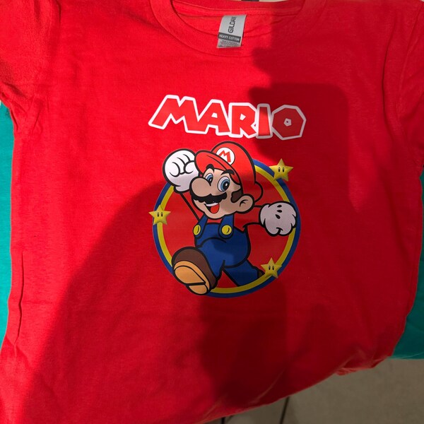 Super Mario Family Shirts,super Mario Character Shirt,super Mario ...