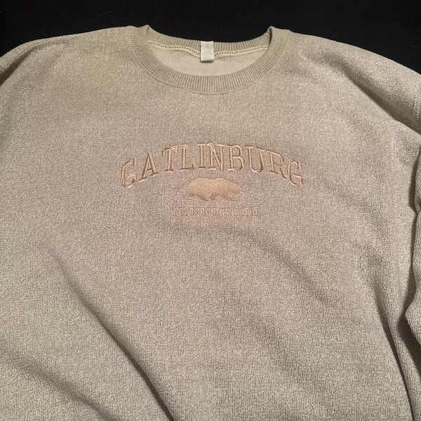 Embroidered State Name Crew Neck Sweatshirt | State Pride Stitched ...