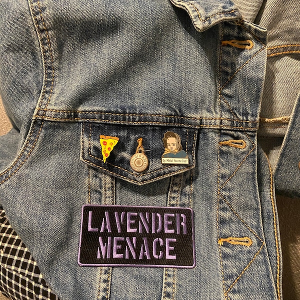 Lavender Menace Patch - Etsy