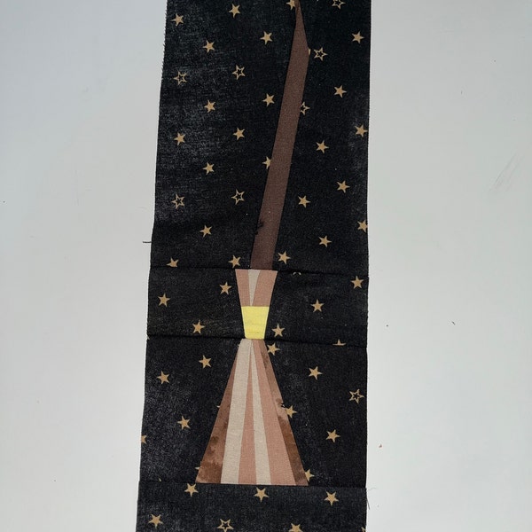 Witch's Broom Foundation Paper Piecing FPP Quilt Block Pattern ...