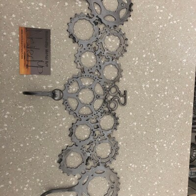 Bicycle Art Cycle Tandem Stainless Steel Metal Key Ring - Etsy