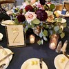 Gold Handwritten Table Numbers on Hand Made Paper, Gold Wedding ...