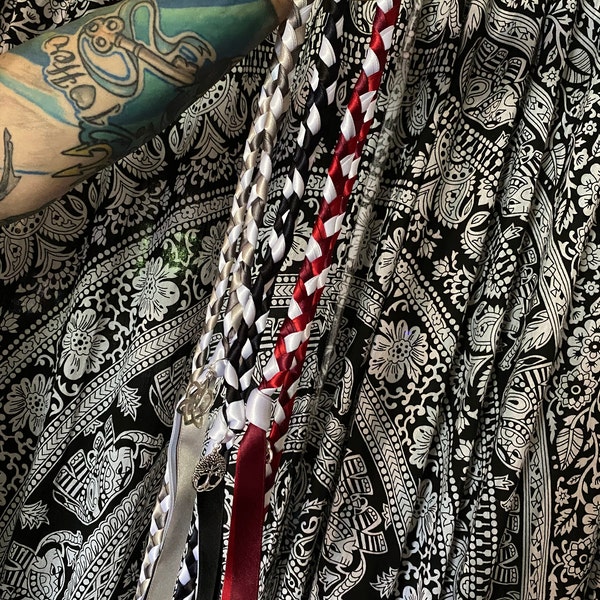 CUSTOM Set of 3 Wedding Cords - Choose Your Colours and Charms ...