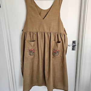Forager Pinafore PDF Digital Sewing Pattern Cottagecore Apron Pinafore ...