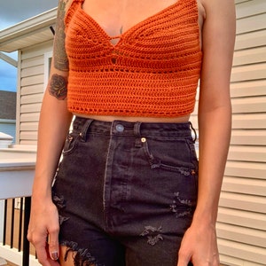 The Demeter Top CROCHET PATTERN Beginner/intermediate - Etsy