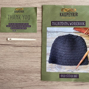 Digital Download Beginners Nalbinding Workbook Oslo Stitch Hat for Left ...