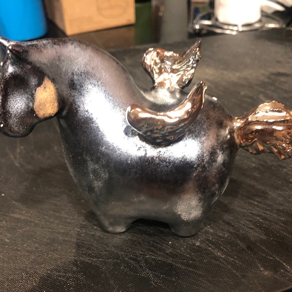 Set of Wolves. Gray Ceramic Howling Wolf. Handmade Ceramic Wolf. - Etsy