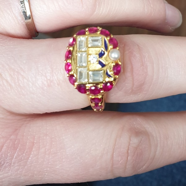 Chequers Historical Reproduction Ring Elizabeth 1 Ring Replica Tudor ...