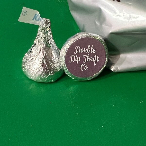 Printed Hershey Kiss® Stickers - Personalized Wedding Favors, Bridal ...