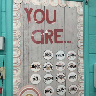 BULLETIN BOARD BORDERS Bold & Bright Collection Classroom - Etsy