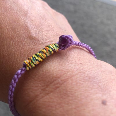 Men's Women's 7 Knots Protection Anklet , Gift of Luck for Family and ...