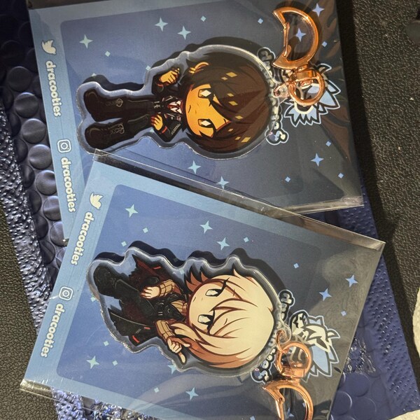 IN STOCK Library of Ruina Acrylic Charms Set 01 Unofficial Fan Merch ...