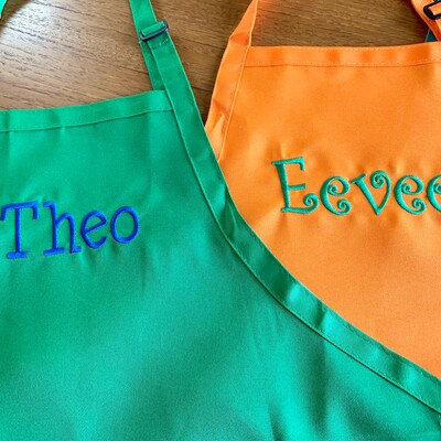 Aprons for Kids, Kids Apron, Kids Art Smock, Art Party, Baking Party ...