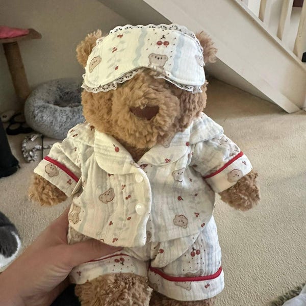 NEW Pajamas Set for Bartholomew Jellycat - Specially Tailored for Bears ...