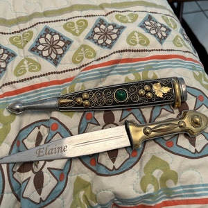 Daggers Fantasy for Womans With Ornate, Medieval unshaven. Gifts for ...