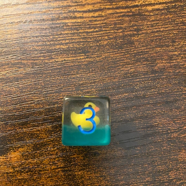 Ducky Dnd Dice Set Critical Role D20 Polyhedral Duck Dice Set for ...