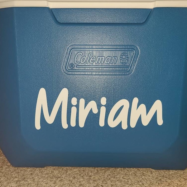 Cooler Box Decals - Custom Cooler Decals - Personalized Cooler Decals ...