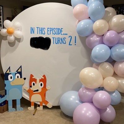 Bluey Balloon Garland Bluey Daisy Balloon Arch Bluey Party Decor for ...
