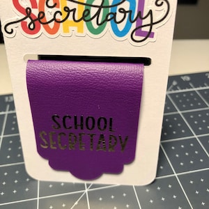 Magnetic Bookmark SVG Bundle, DIY Book Mark Faux Leather SVG Template ...