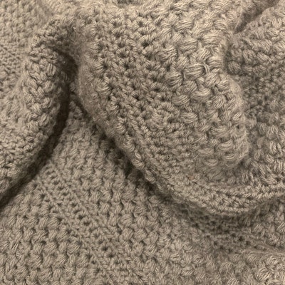 Linen Stitch Crochet Blanket Pattern Crochet Blanket Pattern - Etsy