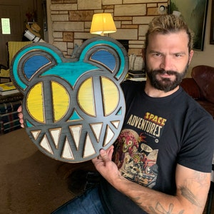 JERRY GARCIA Wall Art jerry Hand Grateful Dead Wall Sign - Etsy